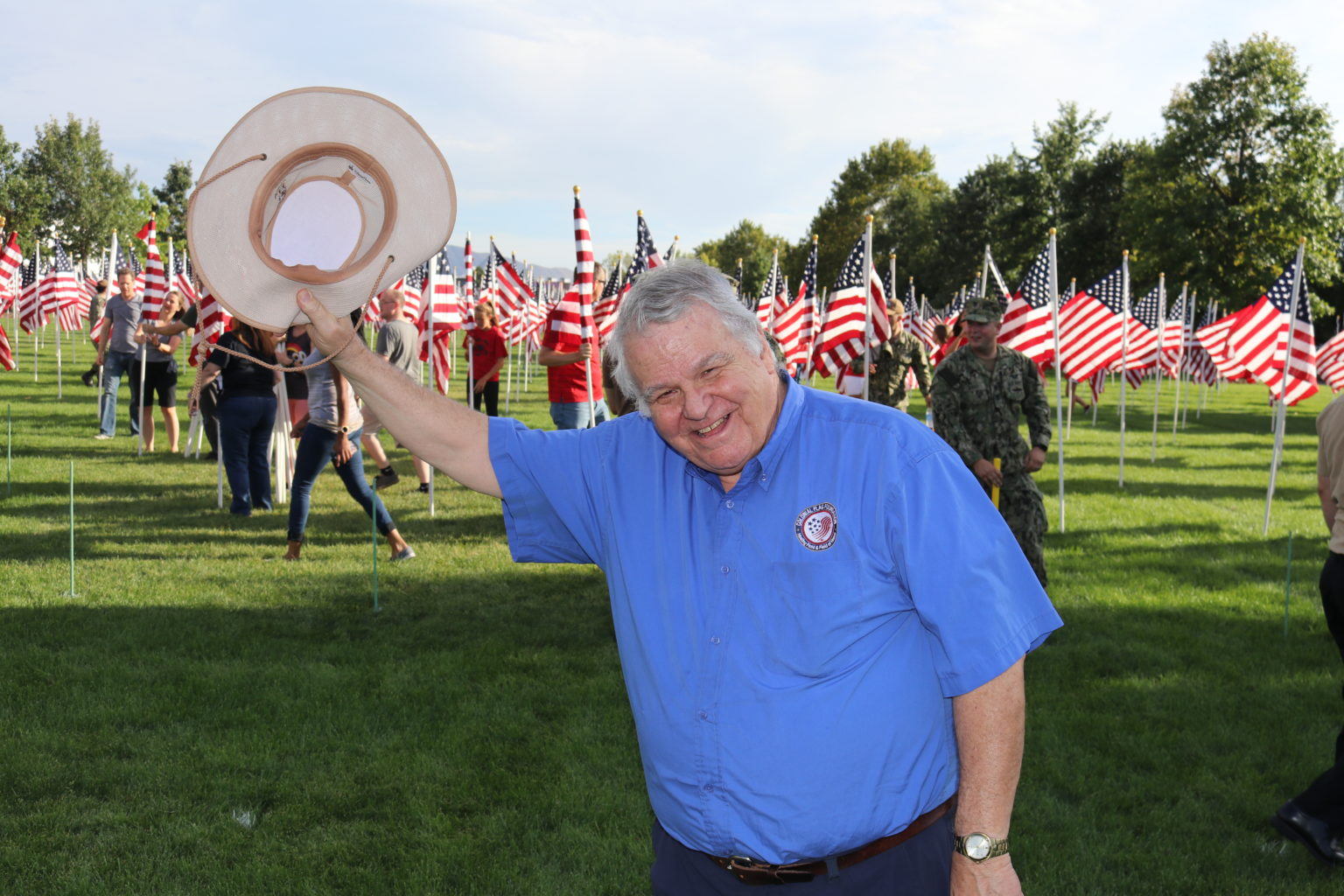 Ideas and Tips for Field of Honor® Flag Displays – Colonial Flag Foundation